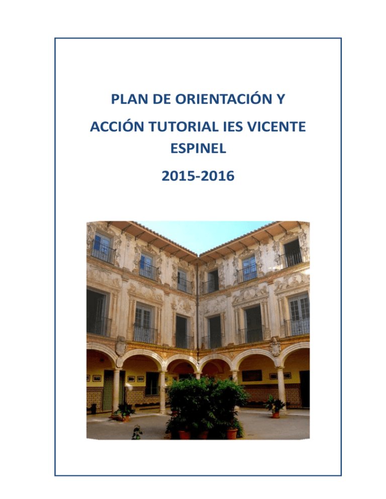 Plan de Orientación y Acción Tutorial