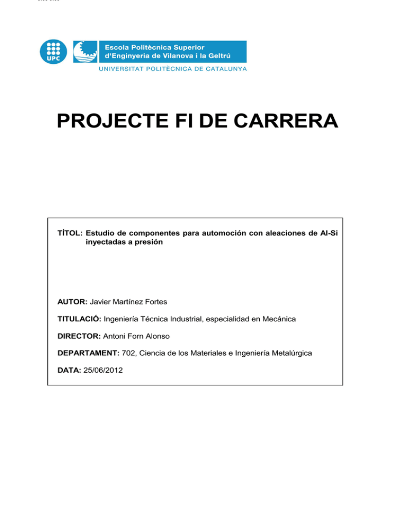 PROJECTE FI DE CARRERA