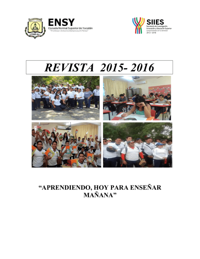 Revista ENSY No. 4
