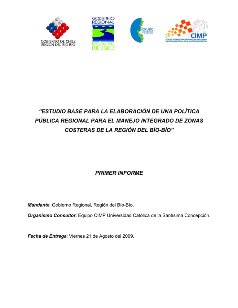 Primer Informe Proyecto MIZC_Final_GORE