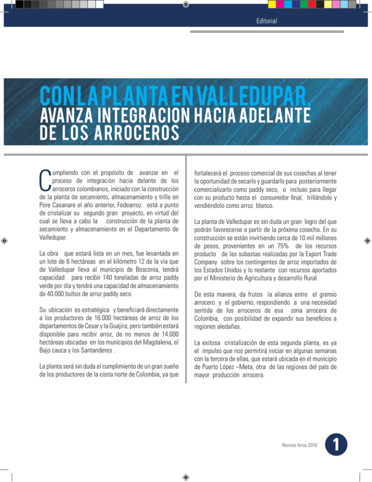 Con La Planta En Valledupar Con La Planta En Valledupar
