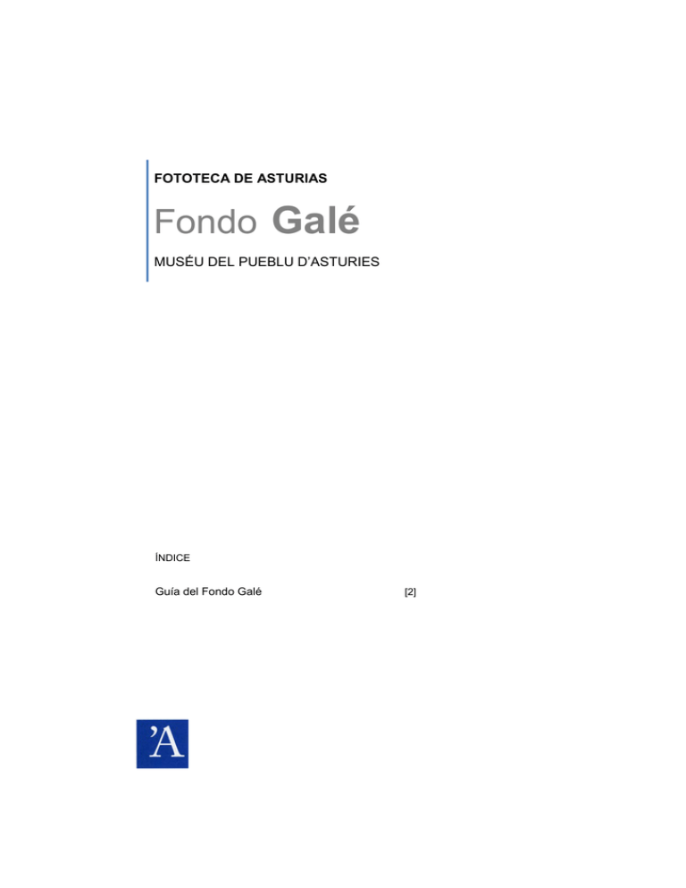 Fondo Gale Museos Fondo Gale Museos