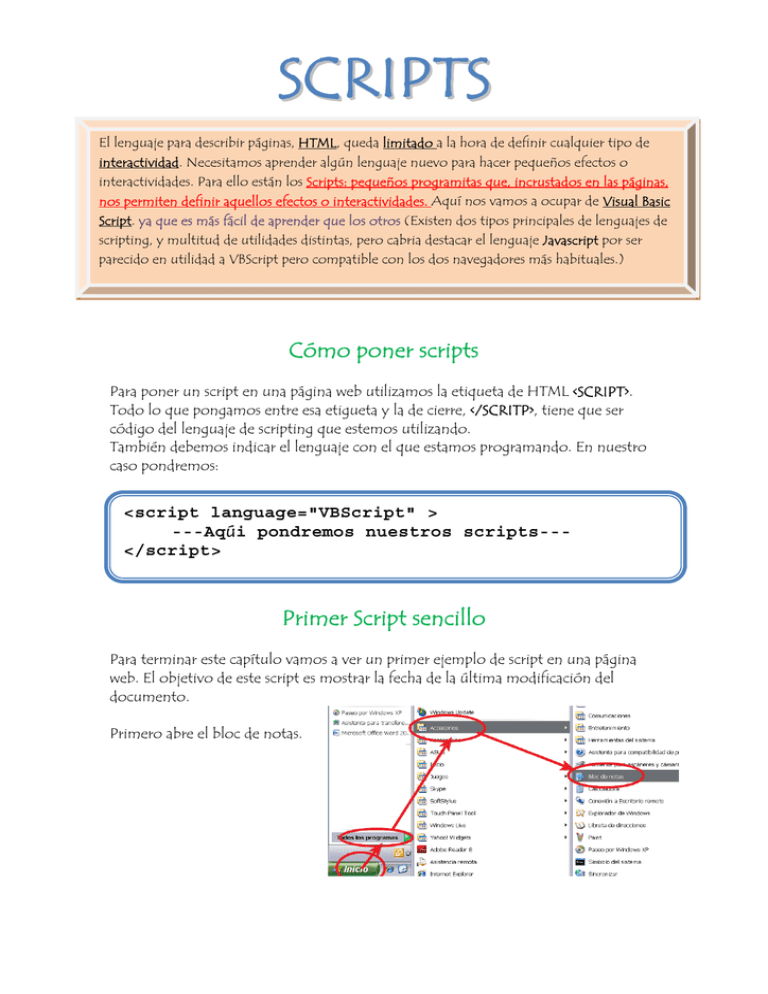 SCRIPTS - WordPress.com
