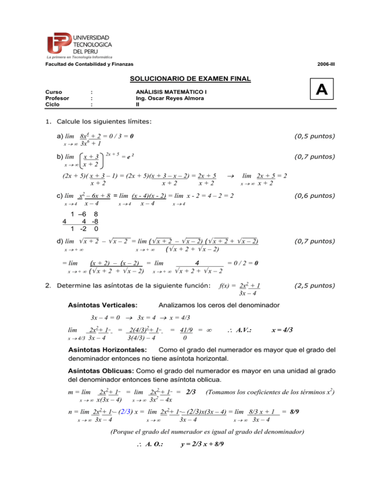 X 3 X 2 Curso De Matem tica