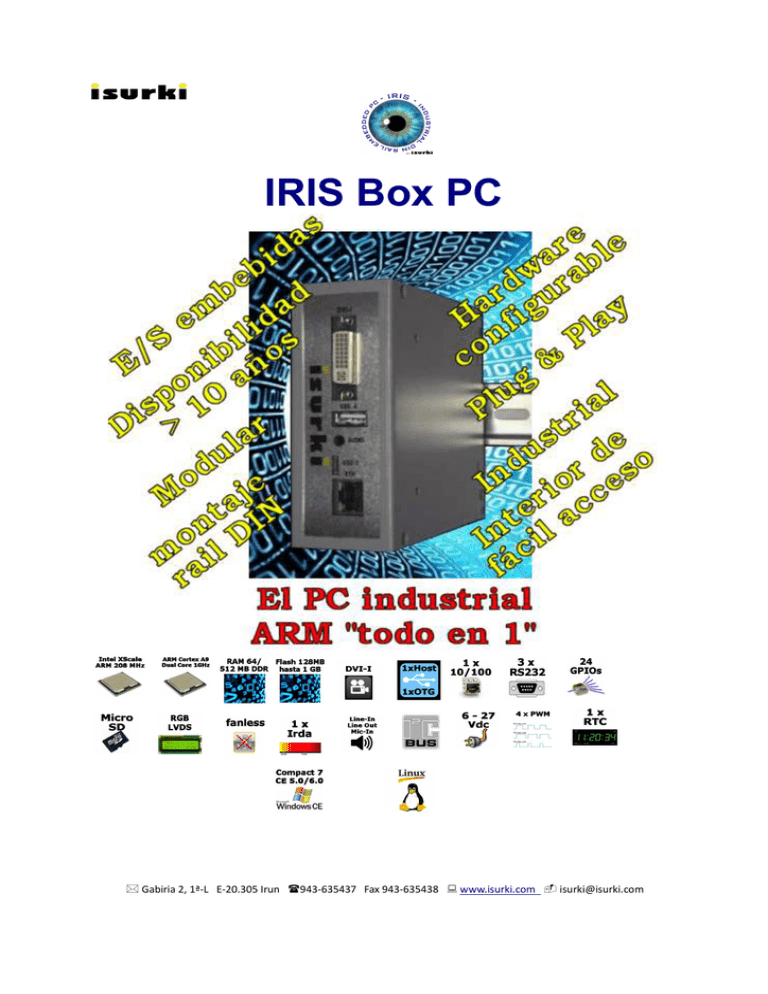 IRIS Box PC - Isurki Instrumentación y Control