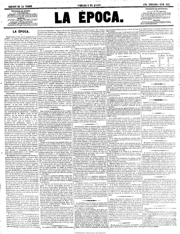 la época. - Hemeroteca Digital
