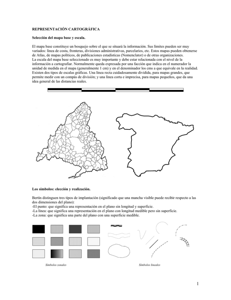 Representación Cartografía
