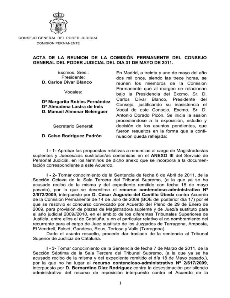 CONSEJO GENERAL DEL PODER JUDICIAL