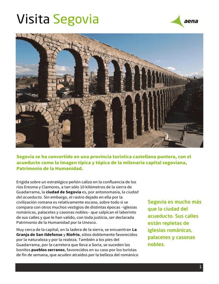Guía de Segovia
