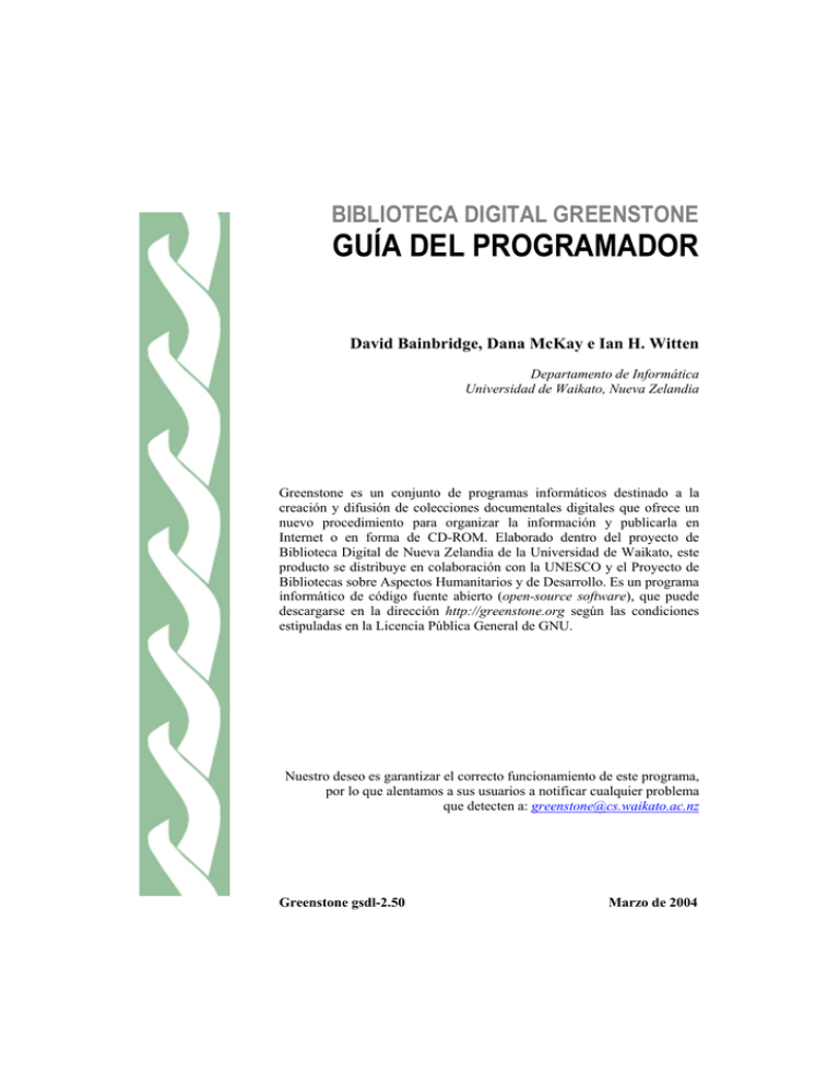 guía del programador
