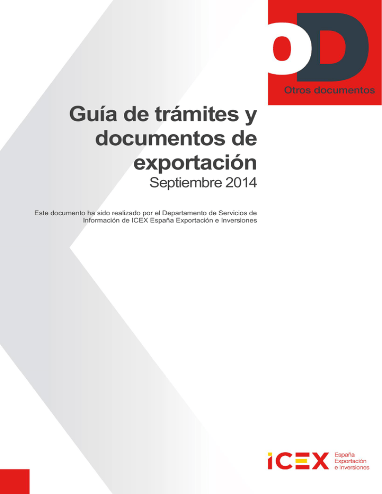 Guía de trámites y documentos de exportación