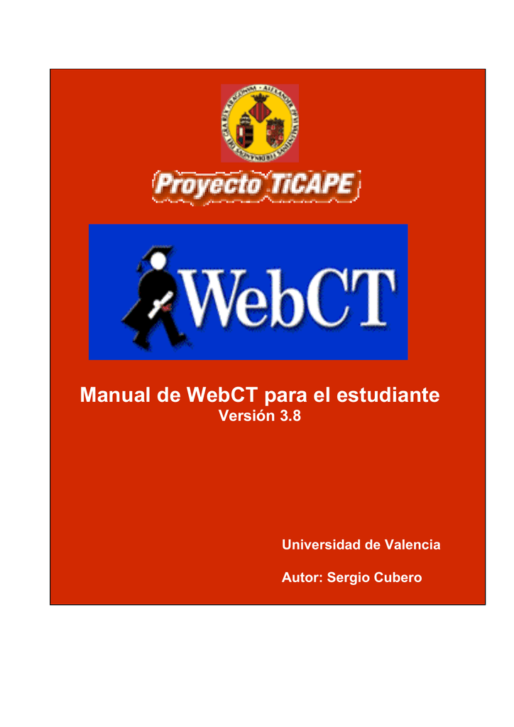 Manual de WebCT para el estudiante