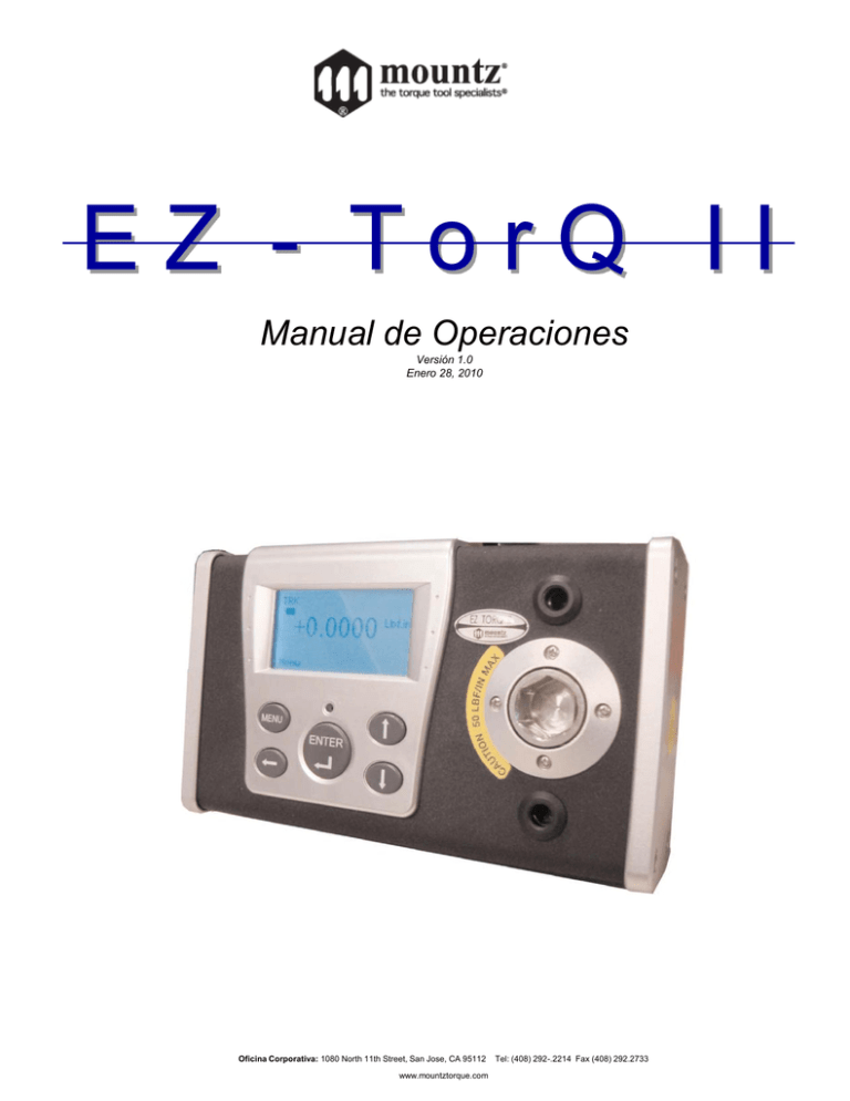 EZ - T or QII - Mountz Torque Tools
