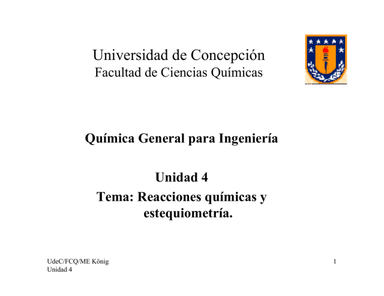 Presentación de PowerPoint - Universidad de Concepción