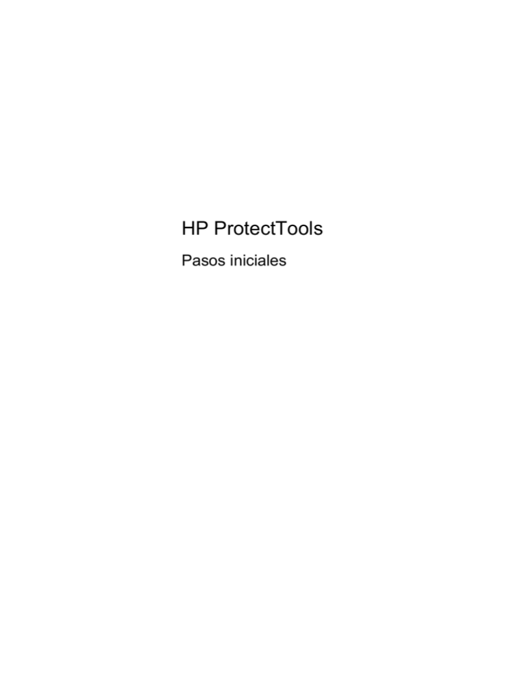 HP ProtectTools