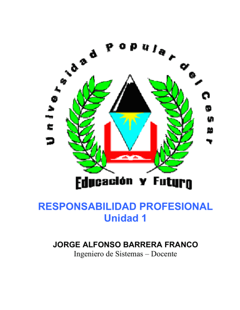 responsabilidad profesional unidad 1