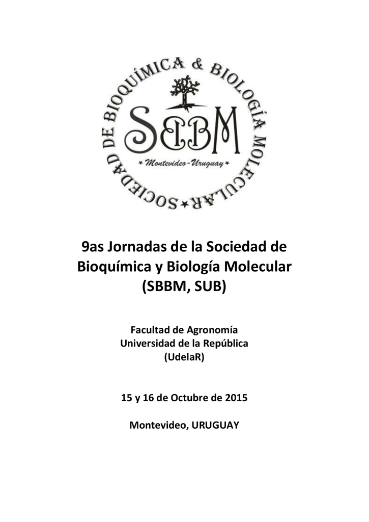 Libro de Resumenes de las 9as Jornadas de la SBBM