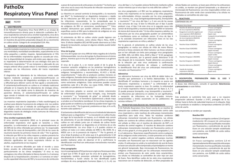 PathoDx Respiratory Virus Panel