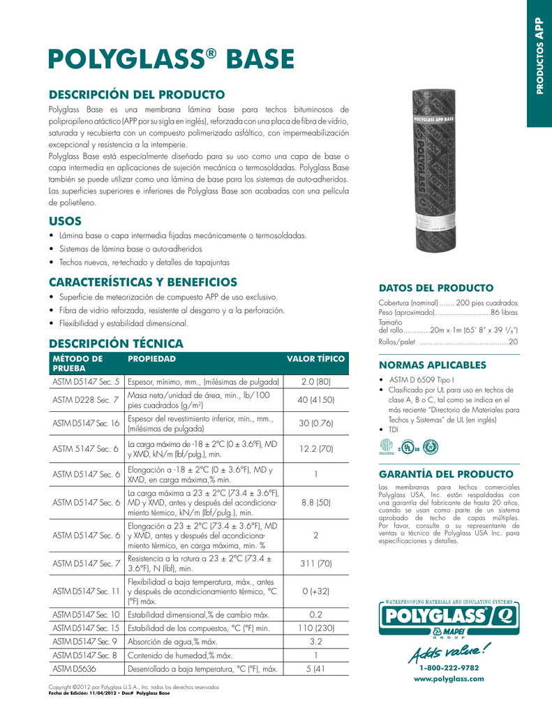 Hoja Tecnica