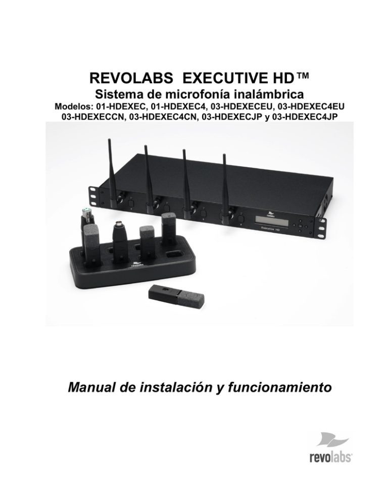 Indicadores LED de Revolabs Executive HD