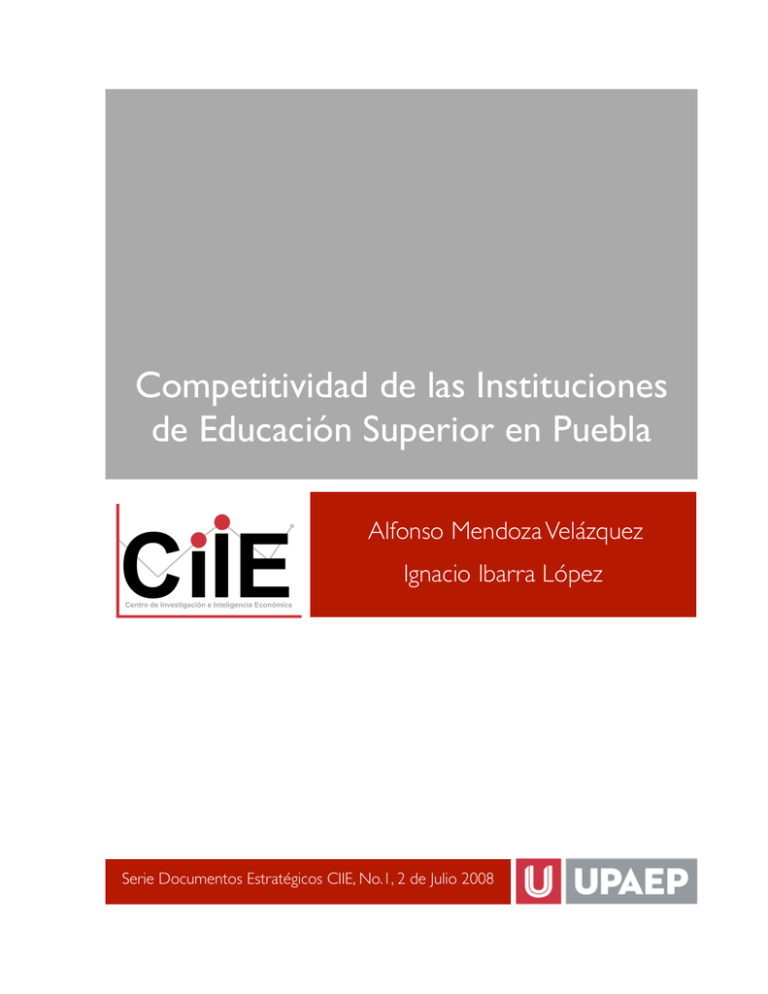 Competitividad de las Instituciones de Educación Superior