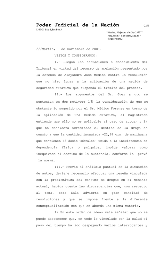 Poder Judicial de la Nación