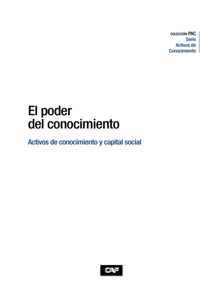 El poder del conocimiento - Inicio