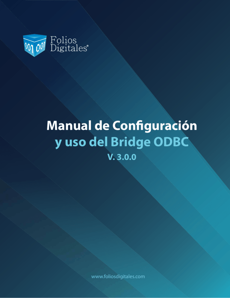 Manual de Configuración y uso del Bridge ODBC