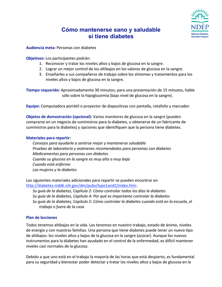 Cómo mantenerse sano y saludable si tiene