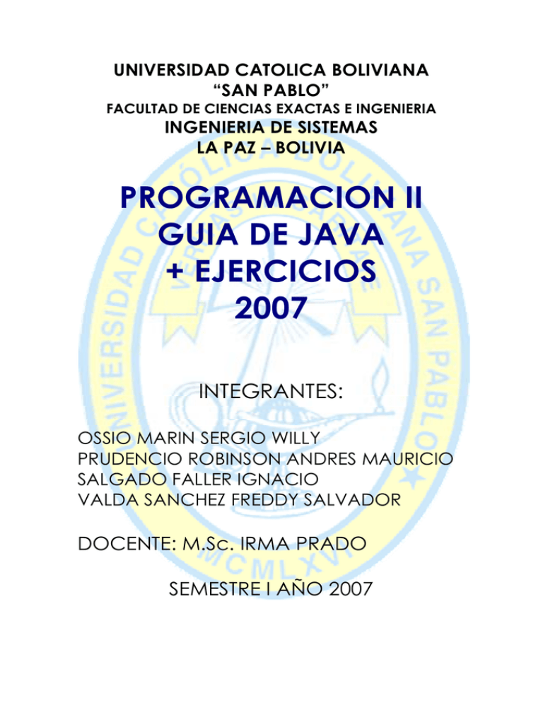guias de java 2007