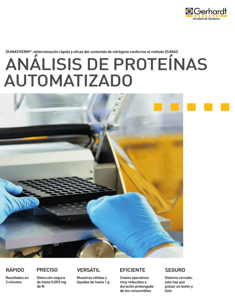 Brochure DUMATHERM spanish