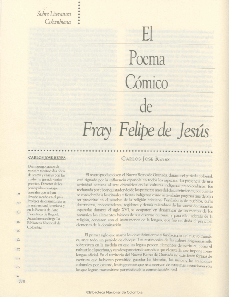 Fray Felipe de Jesús - Biblioteca Nacional de Colombia