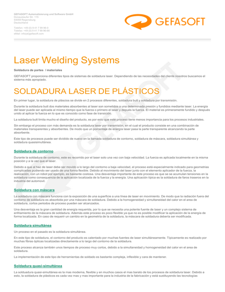 Produkt-PDF - Gefasoft Regensburg