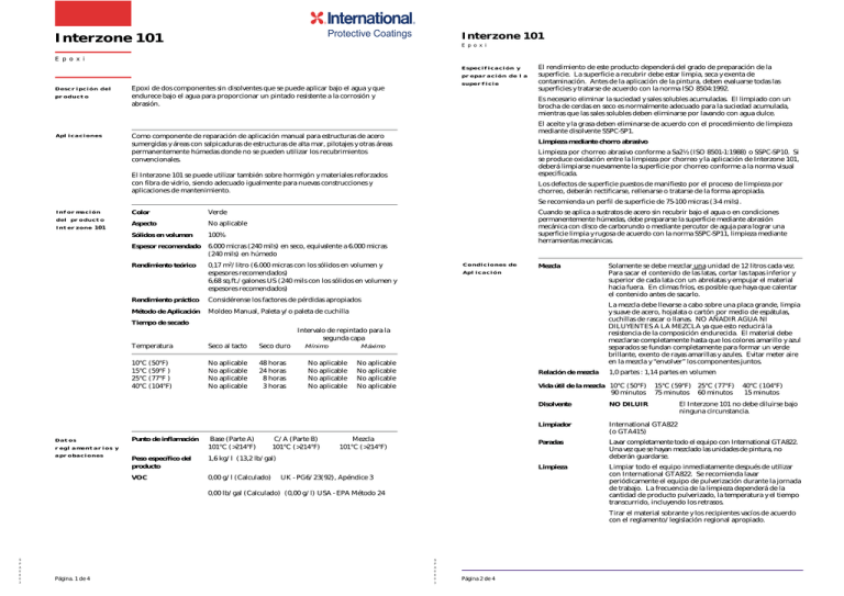 Interzone 101 - Protective Coatings | International Paint