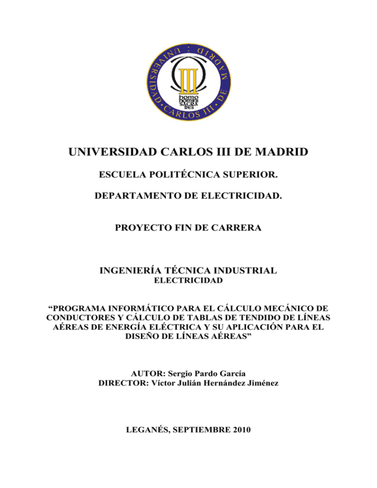 universidad carlos iii de madrid - e