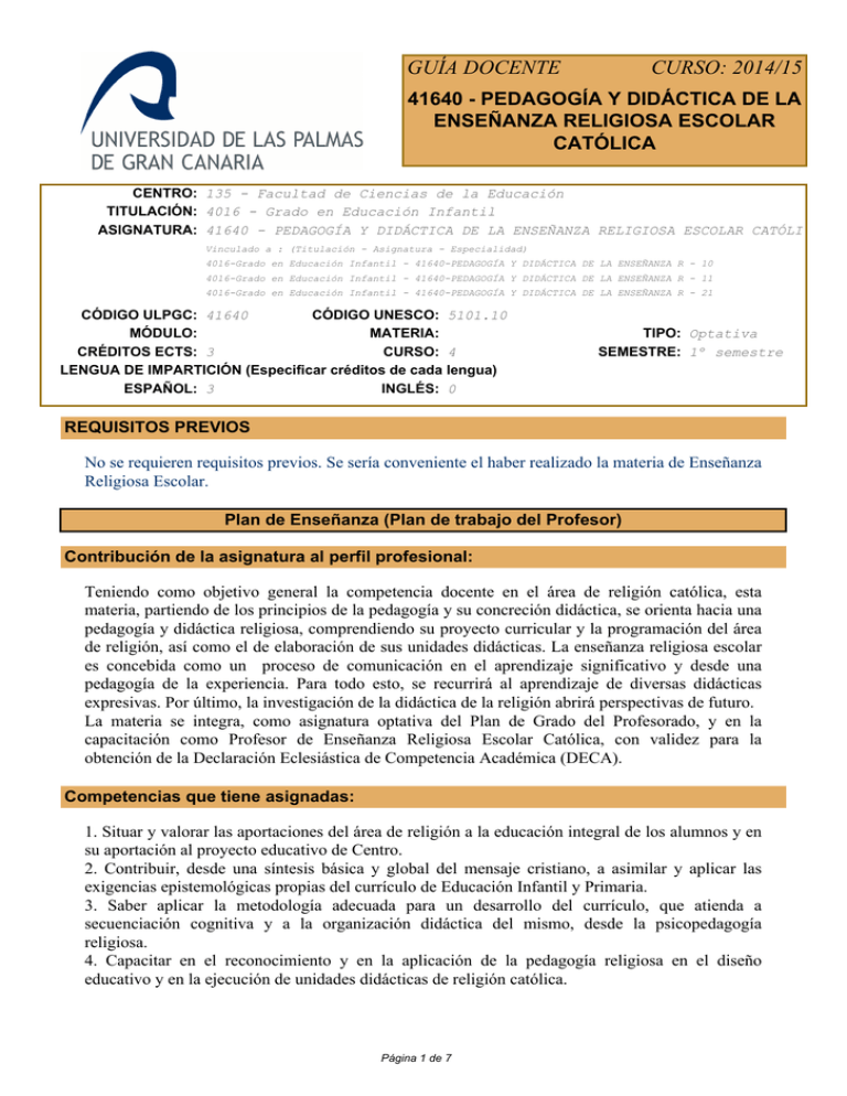 Proyecto Docente