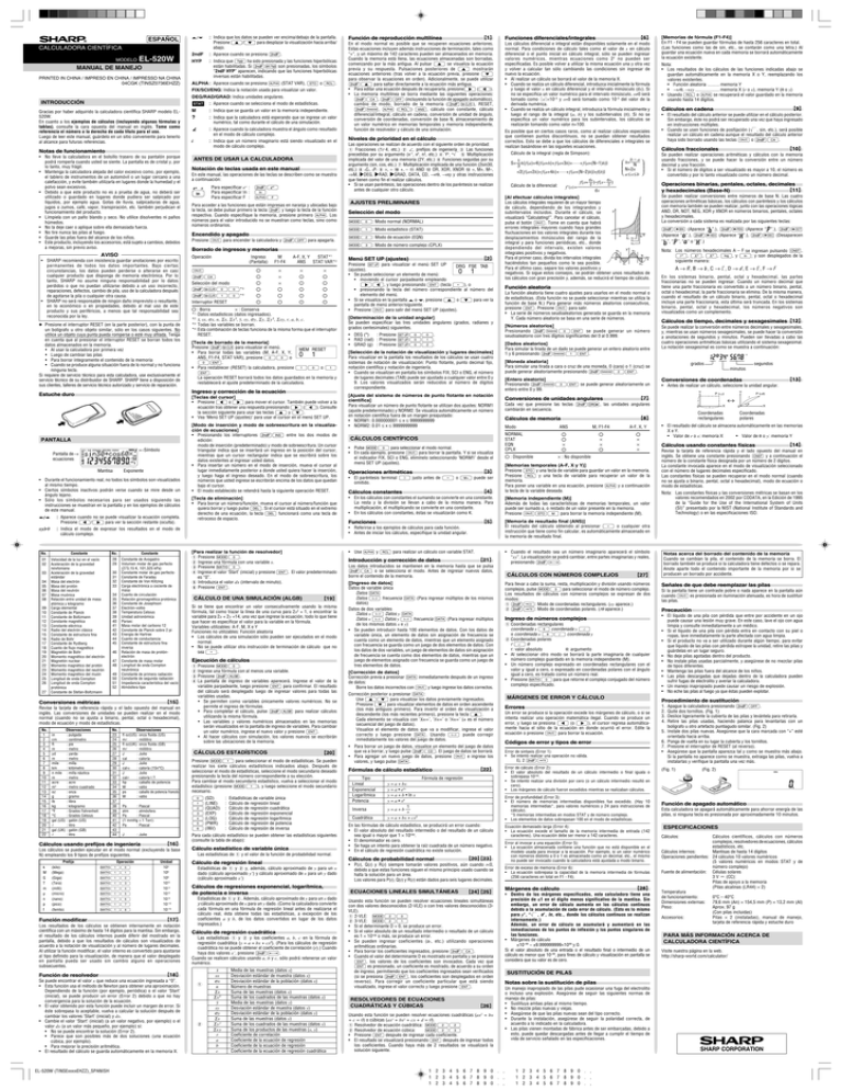 EL-520W Operation-Manual ES