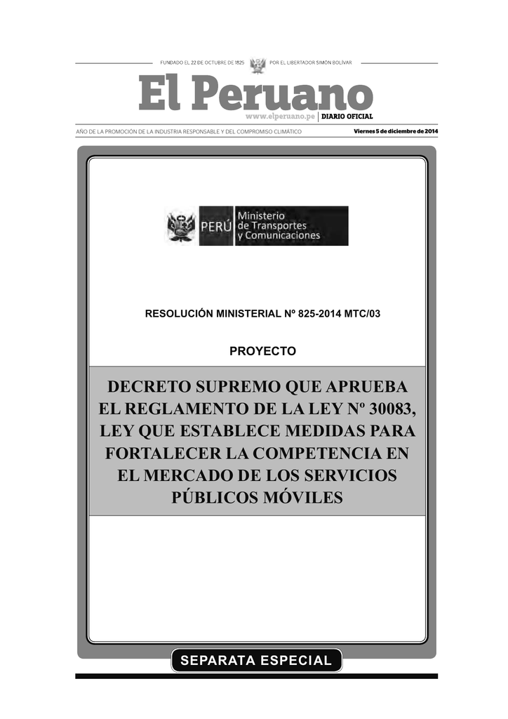 Publicacion Oficial - Diario Oficial El Peruano
