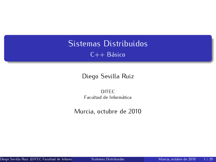 Sistemas Distribuidos