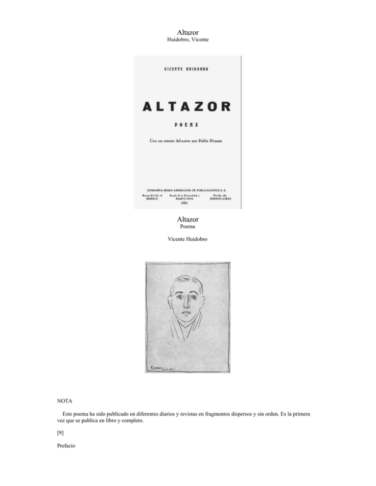 Altazor Altazor