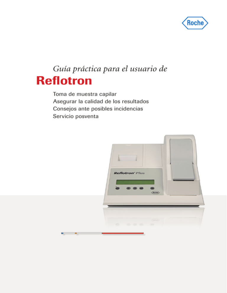 Guía Reflotron: Toma de Muestra Capilar y Calidad de Resultados