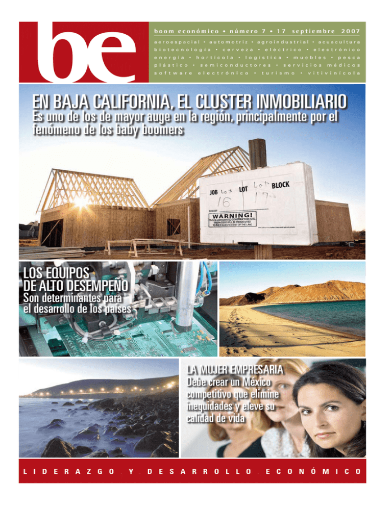 en baja california, el cluster inmobiliario