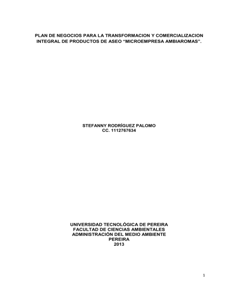 informe final - Universidad Tecnológica de Pereira