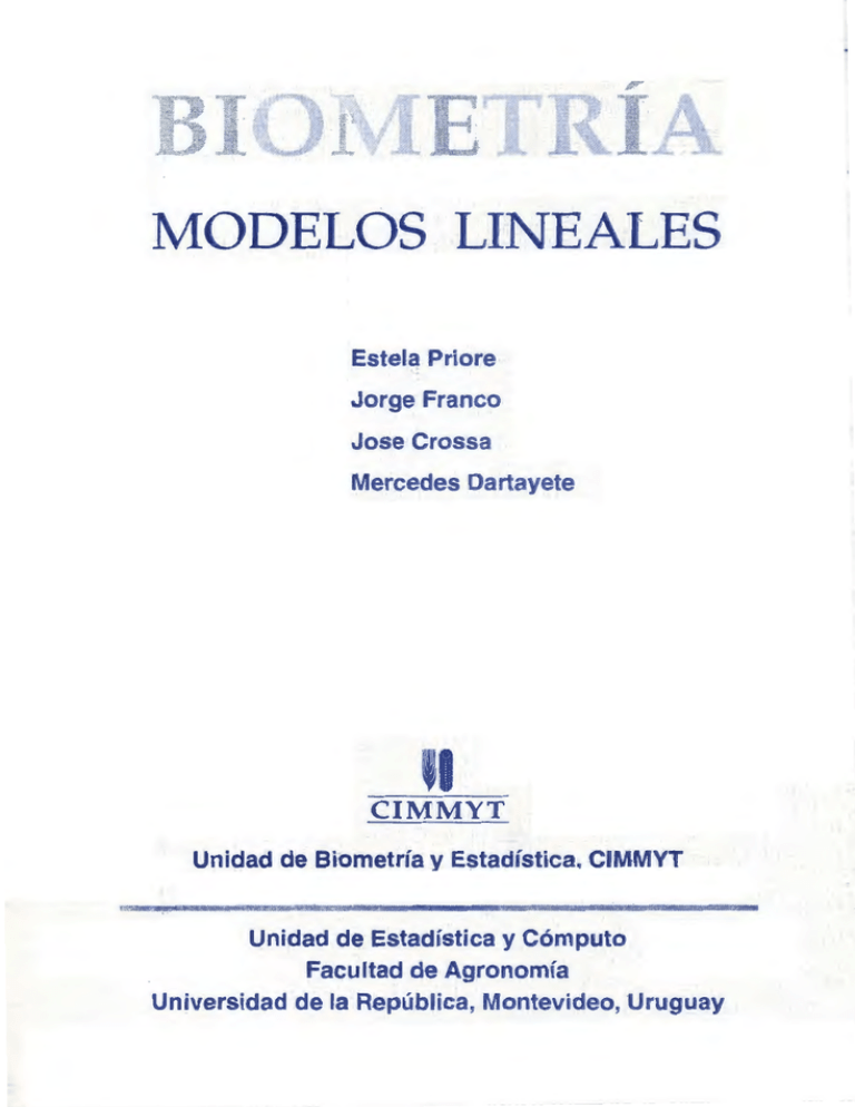modelos .lineales