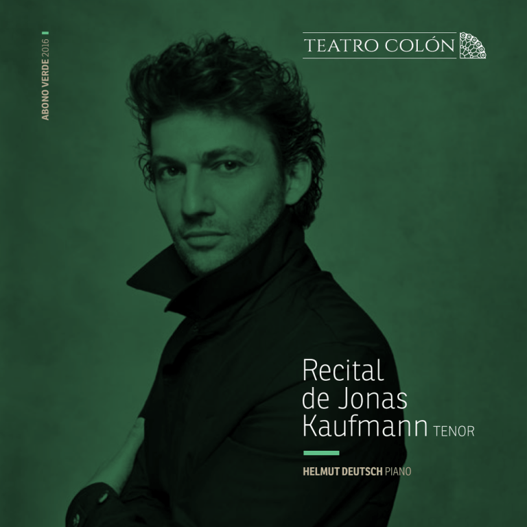 Programa Jonas Kaufmann Abono Verde