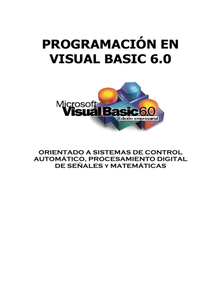 programación en visual basic 6.0