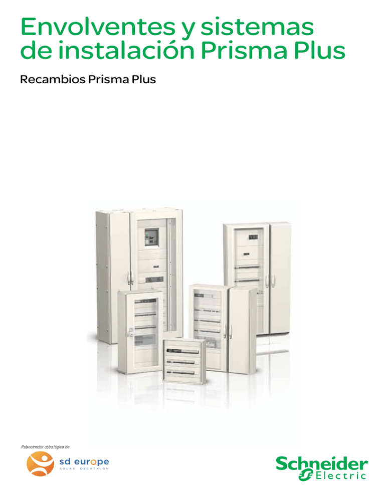 Envolventes y sistemas de instalación Prisma Plus