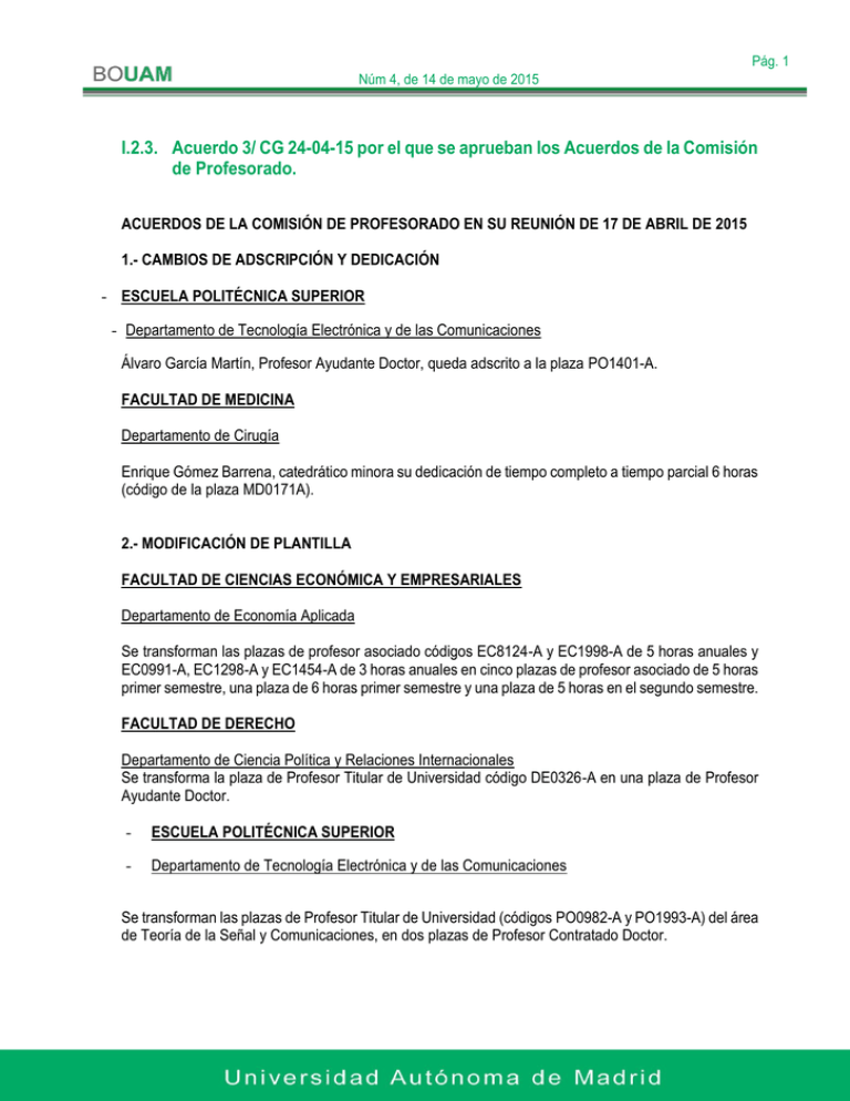 I.2.3. Acuerdo 3/ CG 24-04-15 por el que se aprueban los Acuerdos