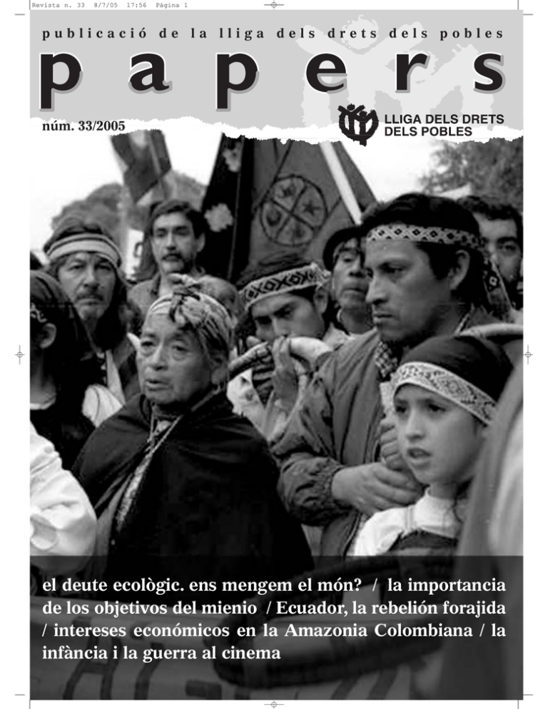 Revista Papers 33