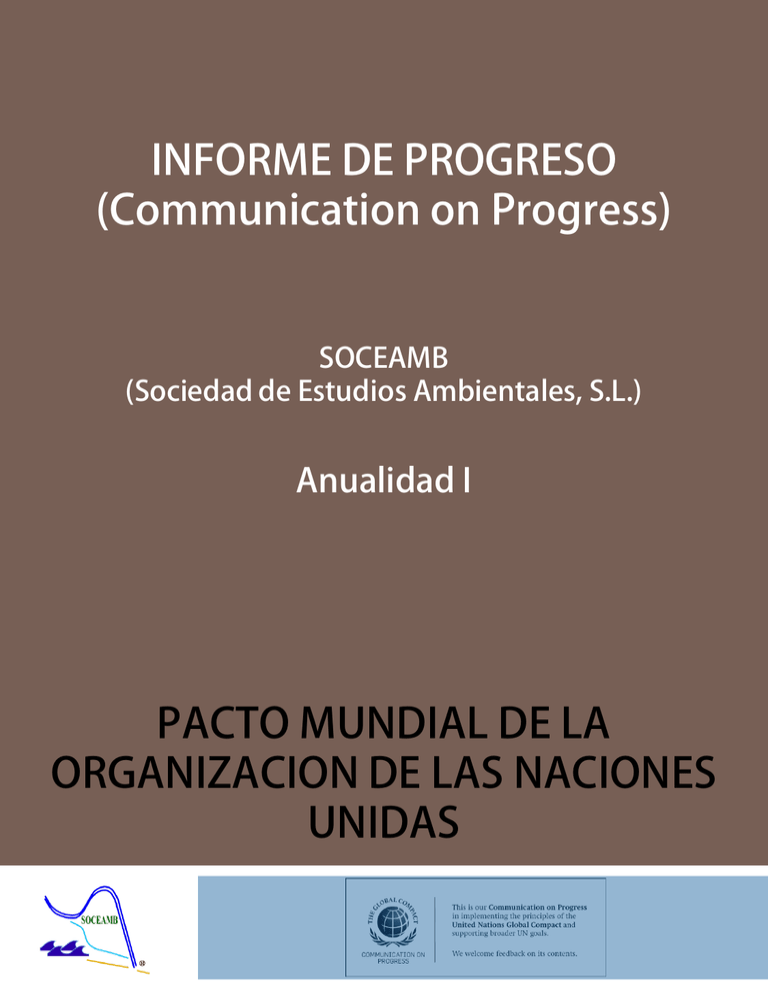INFORME DE PROGRESO